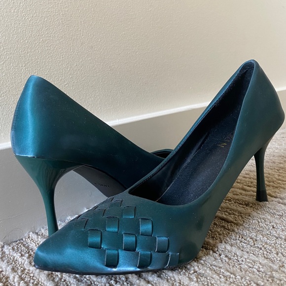 Shoes | Emerald Green Heels | Poshmark